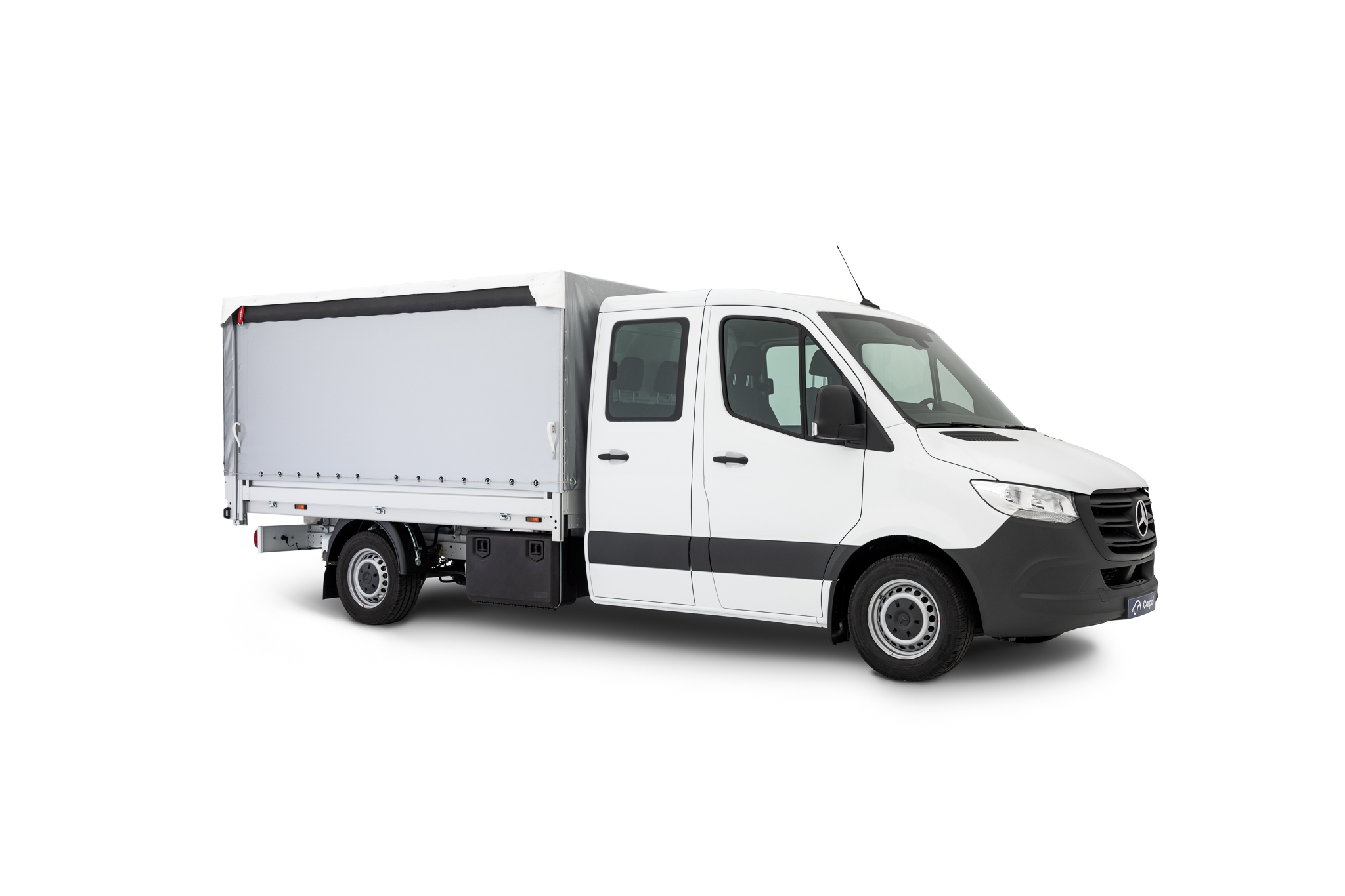 Sprinter Pritschenaufbauten mit Plane – Carpol